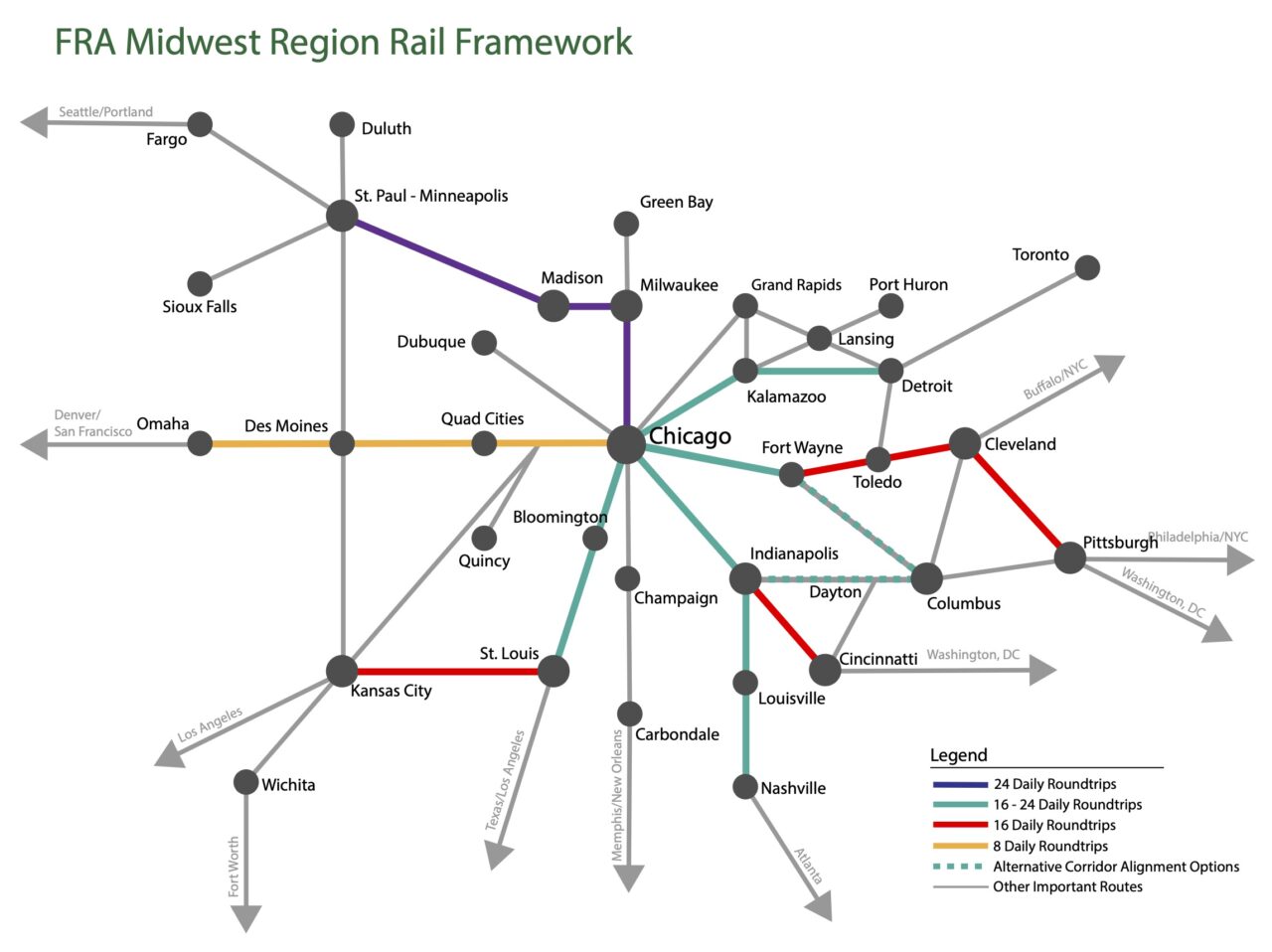Support the Chicago Hub Improvement Program | High Speed Rail Alliance