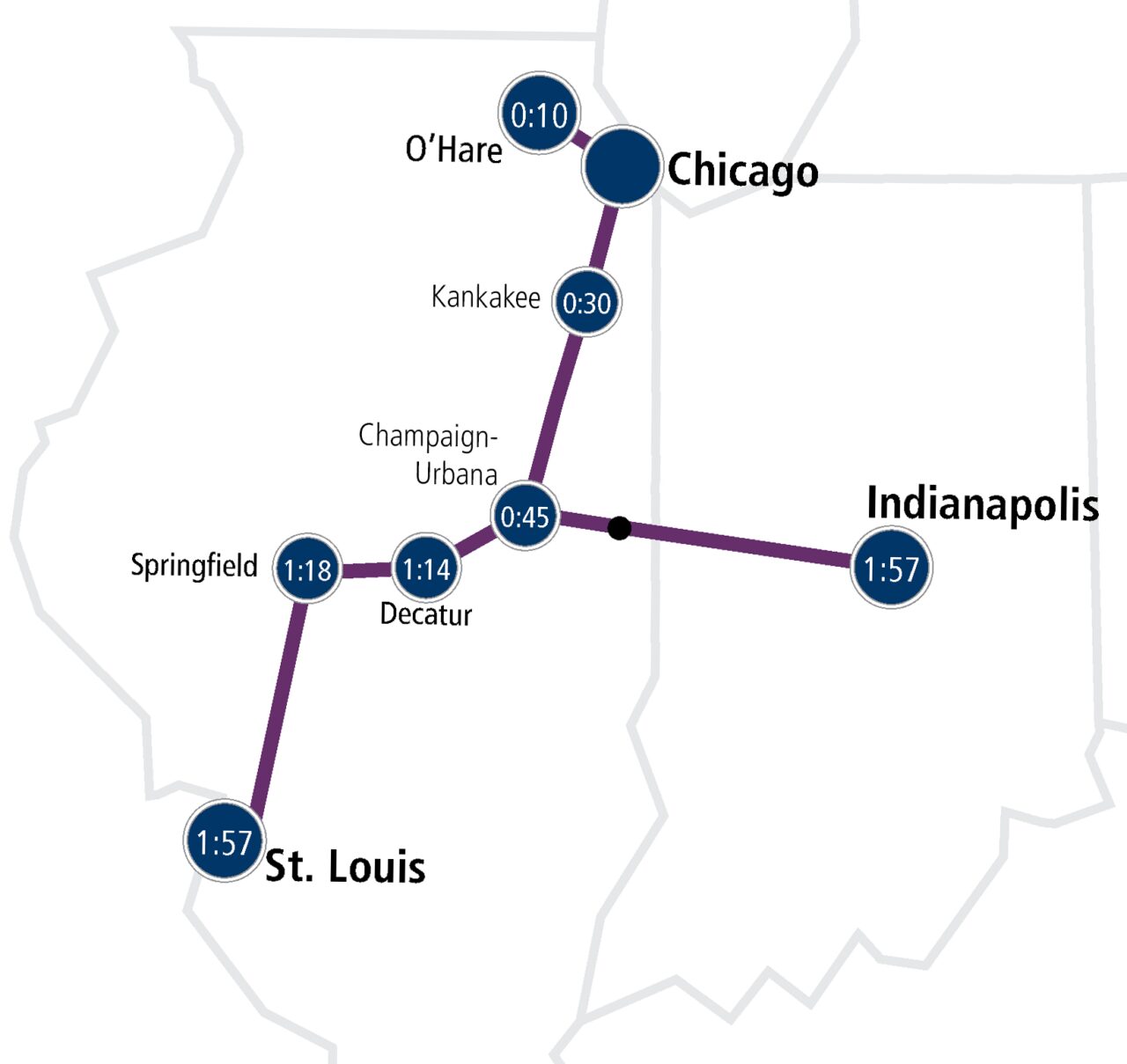 Illinois: The Nation's Rail Hub | High Speed Rail Alliance