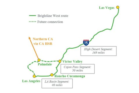 Brightline West - Connection Between LA and Vegas | High Speed Rail ...