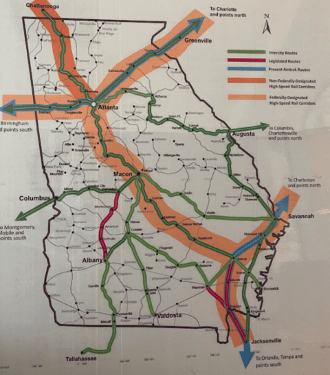 A Rail Vision for Georgia | High Speed Rail Alliance