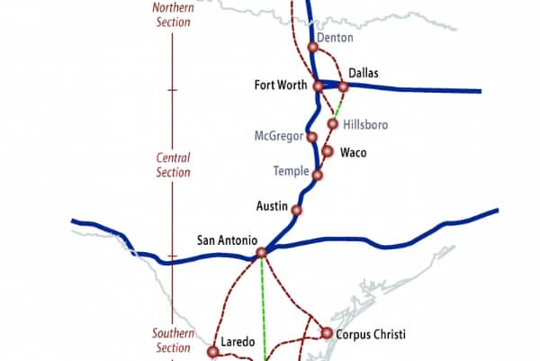 Texas High Speed Rail Map - Shawn Dolorita Texas High Speed Rail Map - Shawn Dolorita