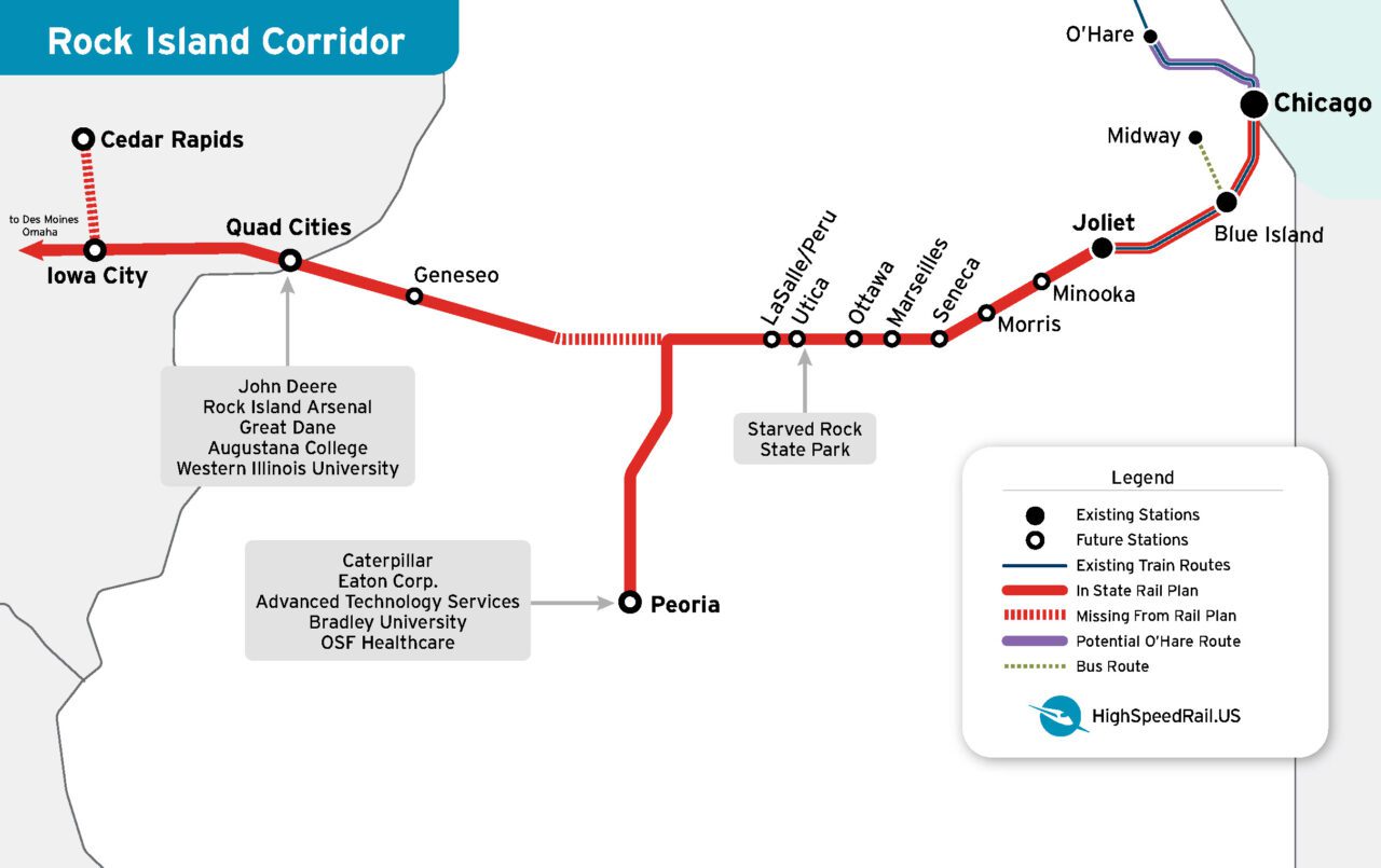 It is Time to Rebuild the Rock Island Railroad | High Speed Rail Alliance