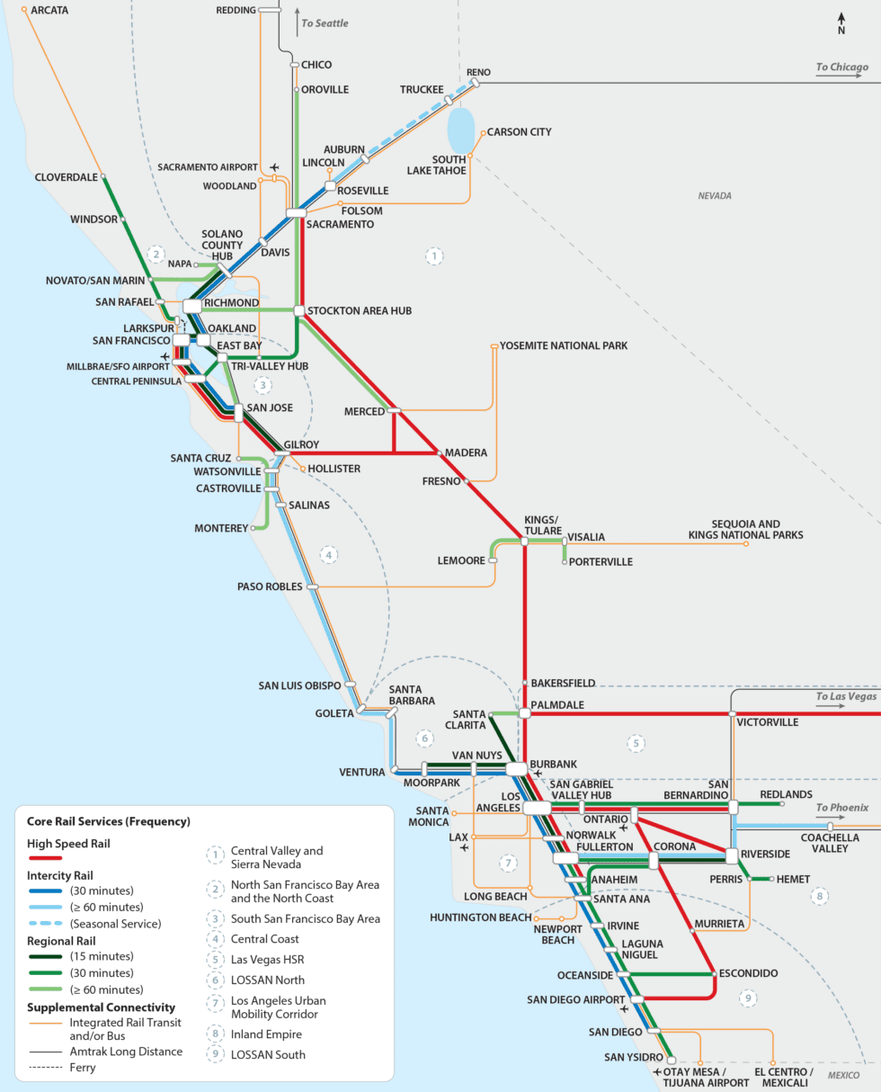 California's Visionary Integrated Plan | High Speed Rail Alliance