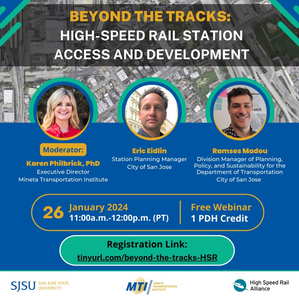 Beyond the Tracks: High Speed Rail Station Access and Development ...