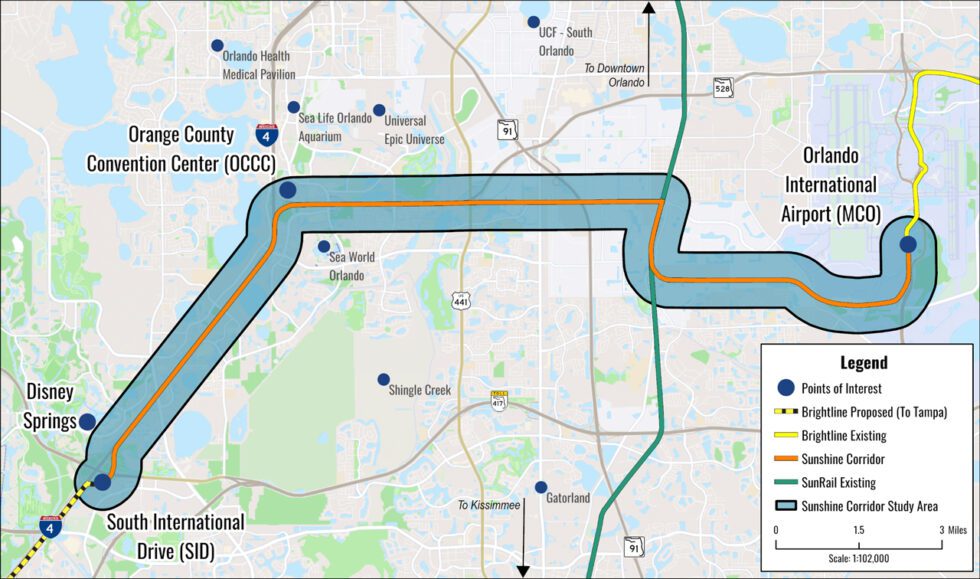 Florida’s Sunshine Corridor Builds Upon State's High-Speed Rail Plan ...