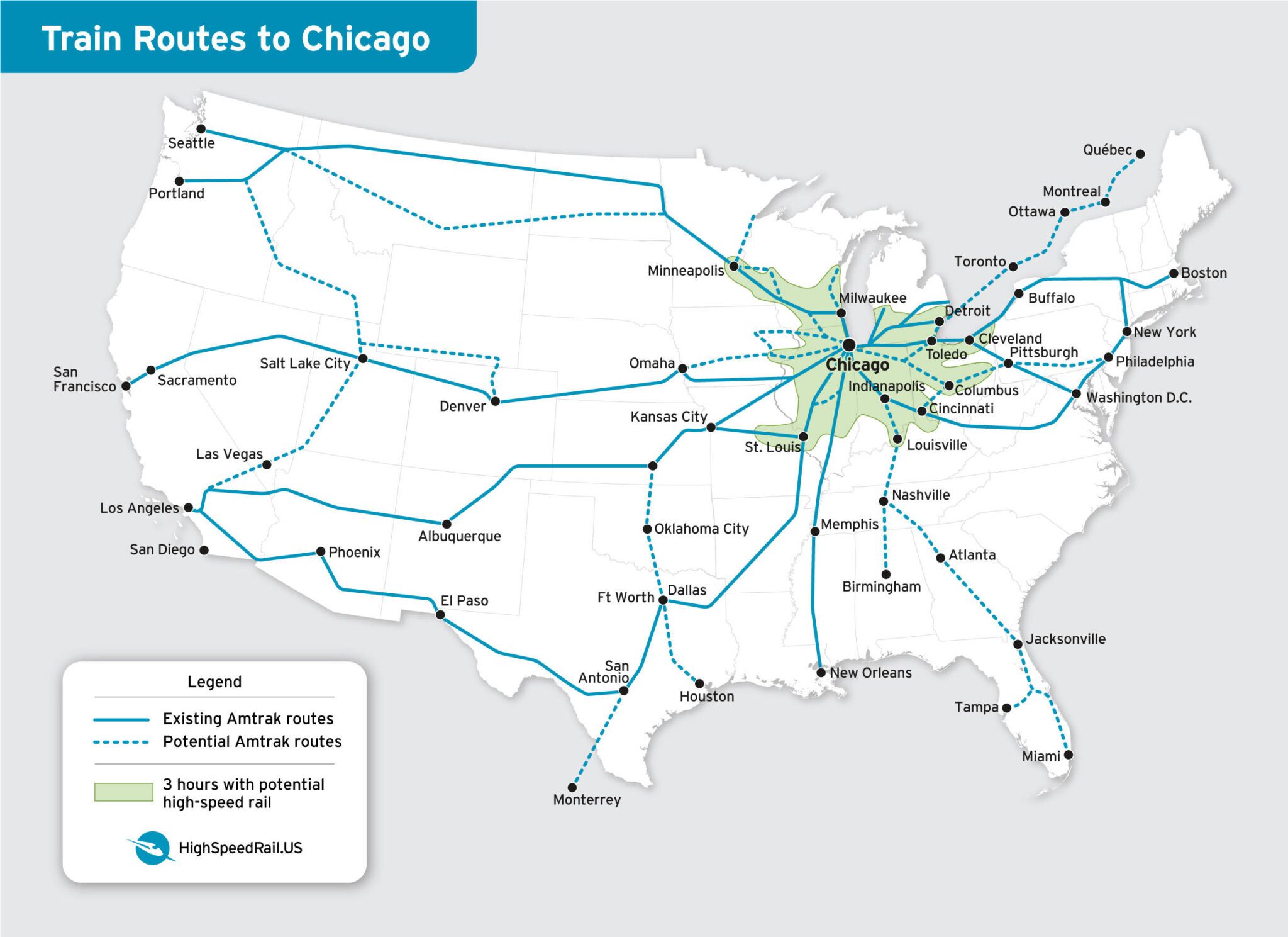Illinois: The Nation's Rail Hub | High Speed Rail Alliance