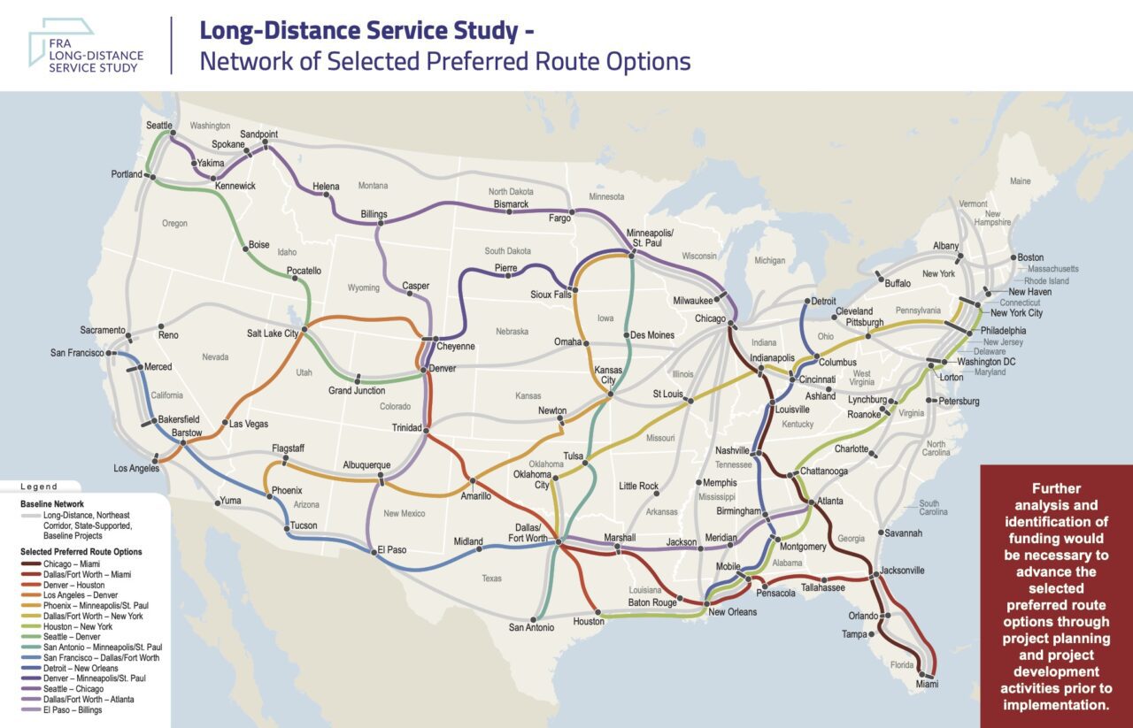 Newsletter 1/24/25: Amtrak Long-Distance Study Released | High Speed ...